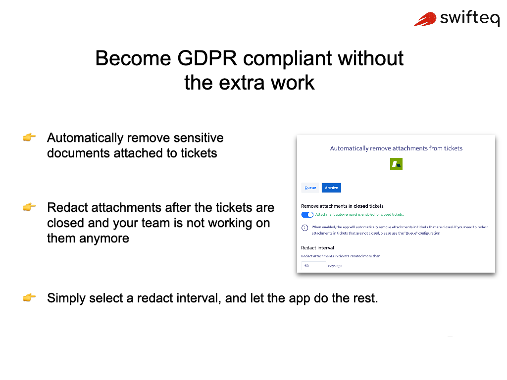 Auto Remove Attachments App Integration with Zendesk Support